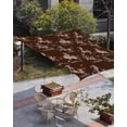 Abstract Cowboy Horse Sun Shade Sail 8'X10' Vintage Black Background ...