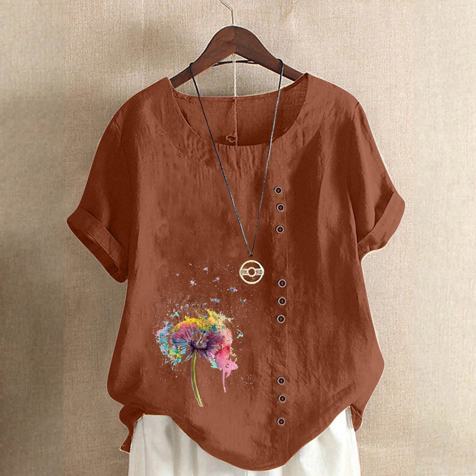 Click here for Smihono Womens Tops Summer Dressy Casual Women Sum... prices