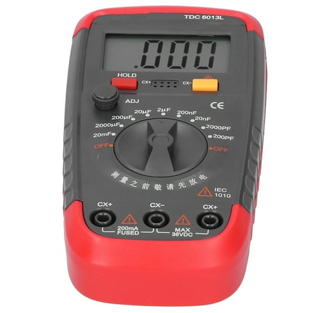 Digital Multimeter Digital Capacitance Meter Measuring Instrument ...