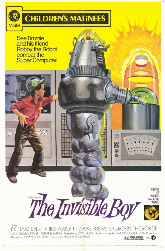 The Invisible Boy - movie POSTER (Style A) (11" x 17") (1973) - Walmart.com