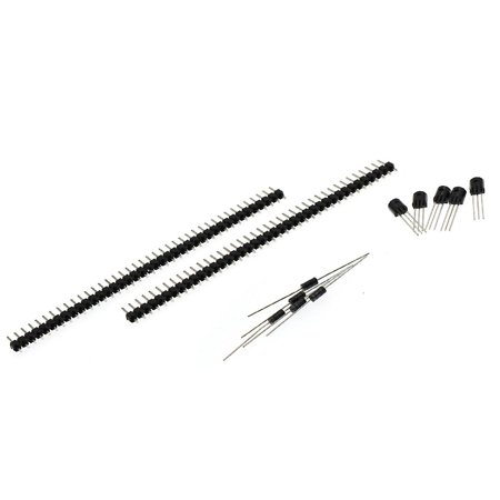 Electronics Component Starter Kit With Led Resistors Capacitor For ...