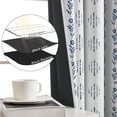 Blackout Boho Curtains for Bedroom 2 Panels W52xL84, Coastal Rustic ...