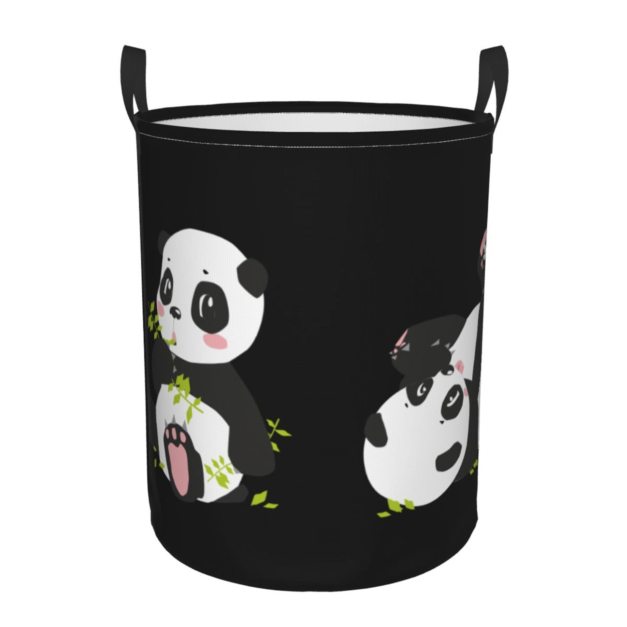 Laundry Basket Organizer Collapsible -Pandas Bear Dirty Clothes Hamper ...