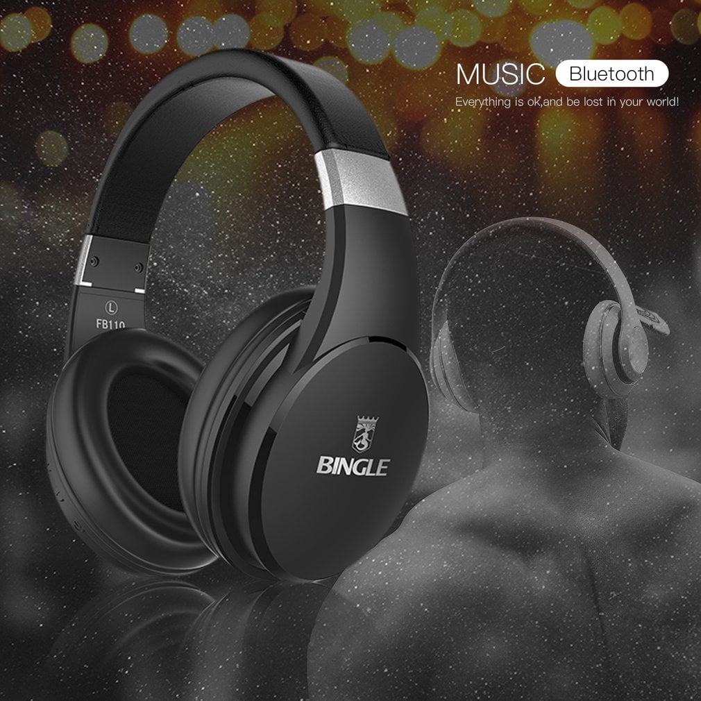 Bingle FB110 Wireless Headset Bluetooth 4.1 Stereo Headset with ...