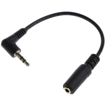 3.5mm 90 Degree Right Angled 3-Pole TRRS Male to TRRS Female Stereo 4 ...