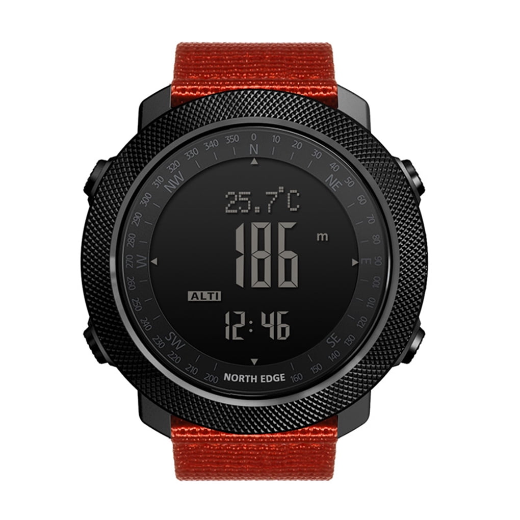 Worallymy Smart Watch Outdoor Sports Waterproof Compass Thermometer ...