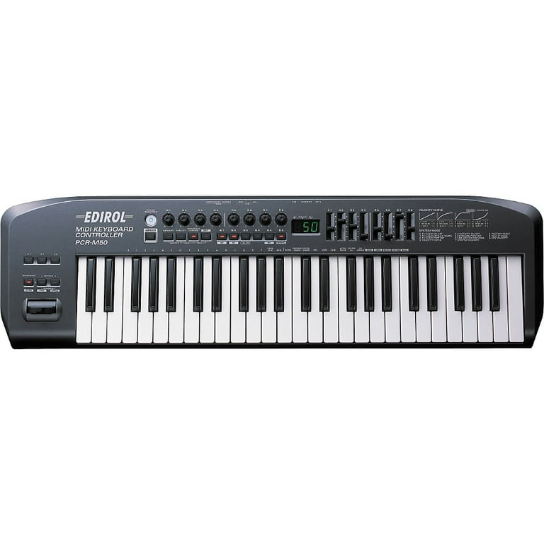 Edirol PCRM50 49-Key USB MIDI Keyboard Controller ZZounds, 42% OFF