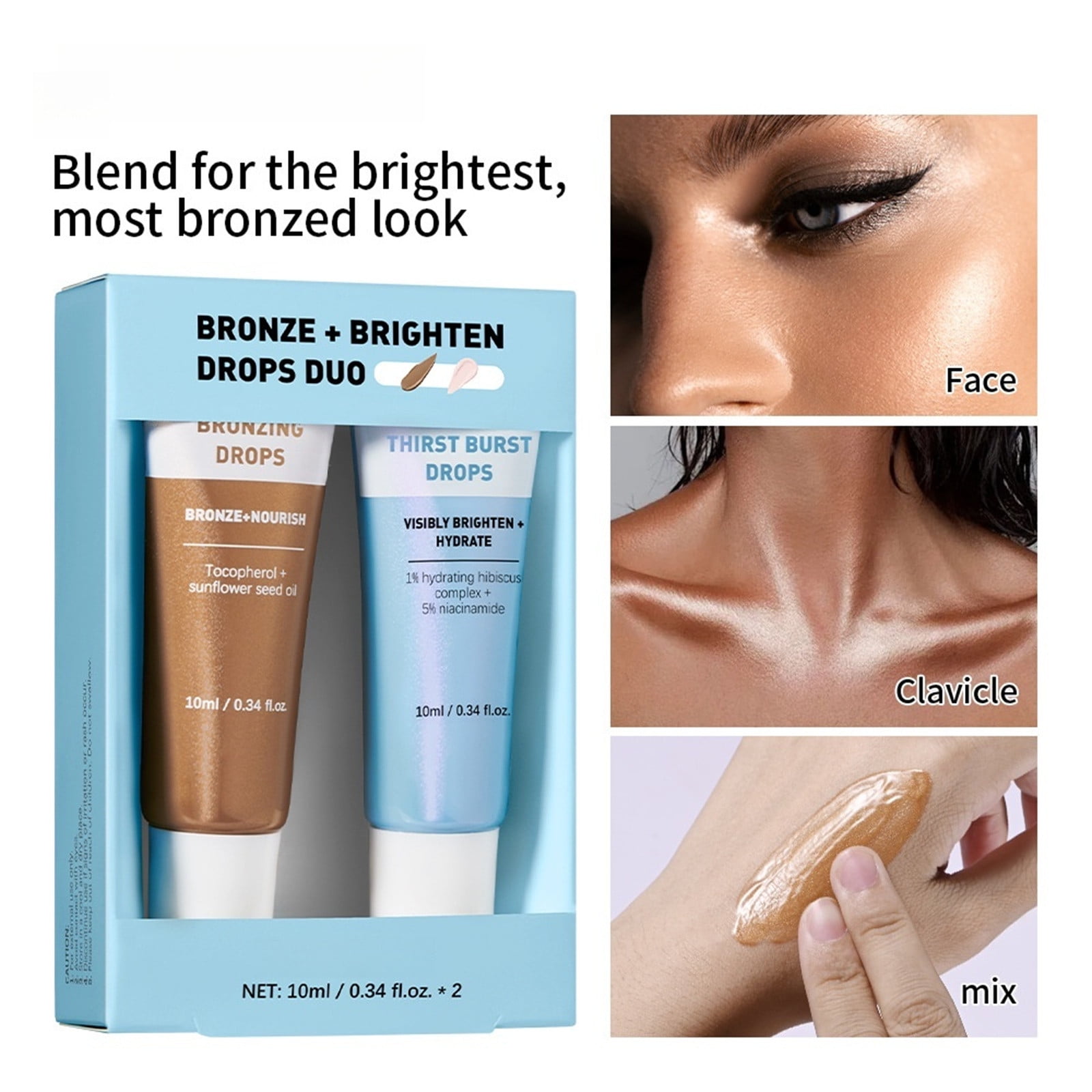 Click here for Cjiawei Bronze Lustrous Skin Care Set A Of Tan And... prices