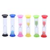 6 Pcs Plastic 1 Minute Sand Timer Sandglass Hourglass Sand Clock, Blue ...