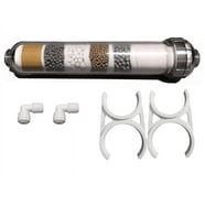 25 Clear Inline Empty Refillable Filter/Cartridges 2"x 10" For Resin ...