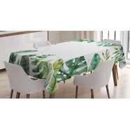 Ambesonne Dragonfly Tablecloth Rectangular Table Cover, Insects Nature ...