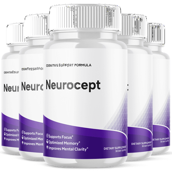 (3 Pack) Neurocept Brain Supplement Neuro Cept Premium Memory Capsules ...