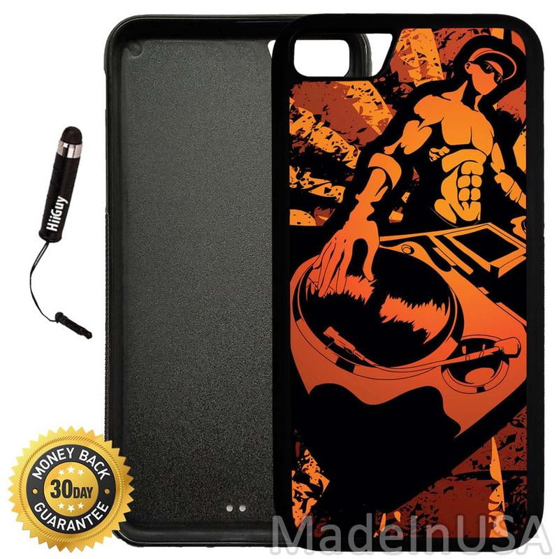 Custom iPhone 8 Case (A1439) Edge-to-Edge Rubber Black Cover with Shock ...