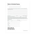 Adams Notice To Terminate Tenancy Form, 8.5 x 11 Inch, White (LF285 ...