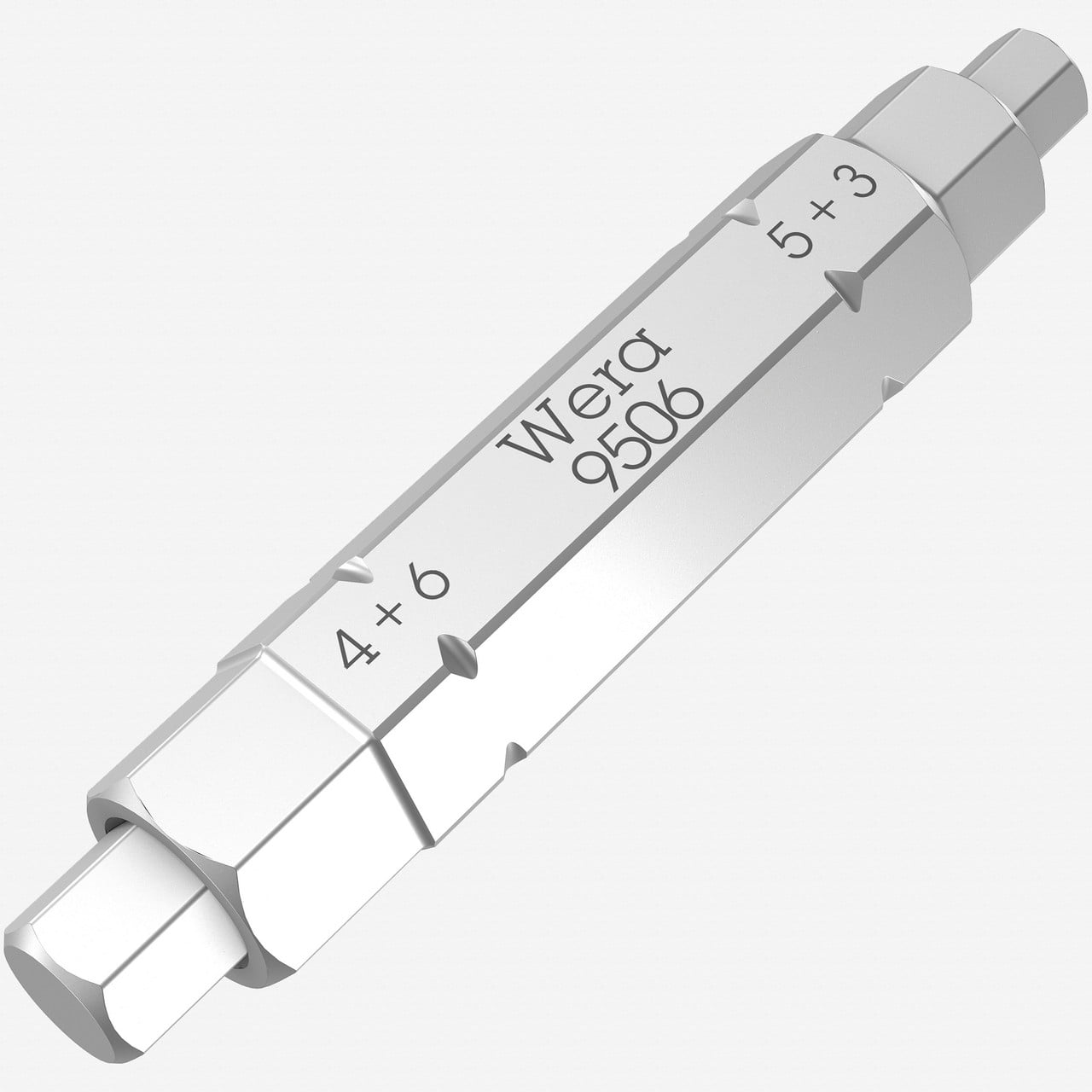 Wera 073201 Hex 4-in-1 Bit 1, 3.0/4.0/5.0/6.0 x 37mm - Walmart.com