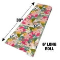 Softly Flowers Floral Pattern Premium Roll Gift Wrap Wrapping Paper ...