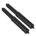 2Pcs Toilet Roll Holder Rod Plastic Black for Households Usage ...