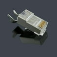 Premium Cat7 FTP RJ45 Modular Plug Gold Plated for Optimal Conductivity ...
