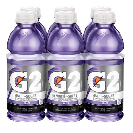 Gatorade G2 Grape Sports Drink, 591 mL Bottles, 4 x 6 Pack | Walmart Canada