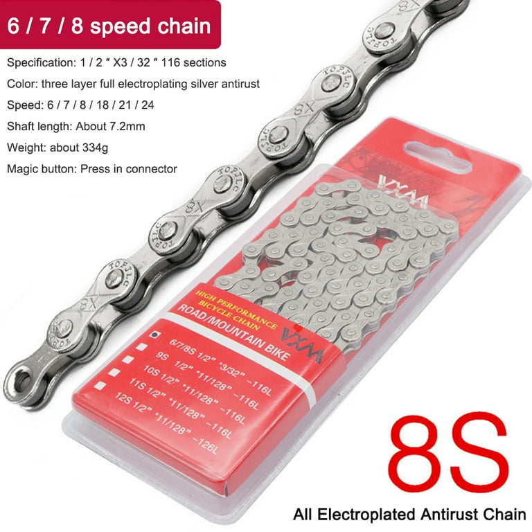 Bike Chain Link Dimensions