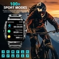 EIGIIS Military Smart Watches for Men, 3ATM Waterproof Outdoor Tactical ...