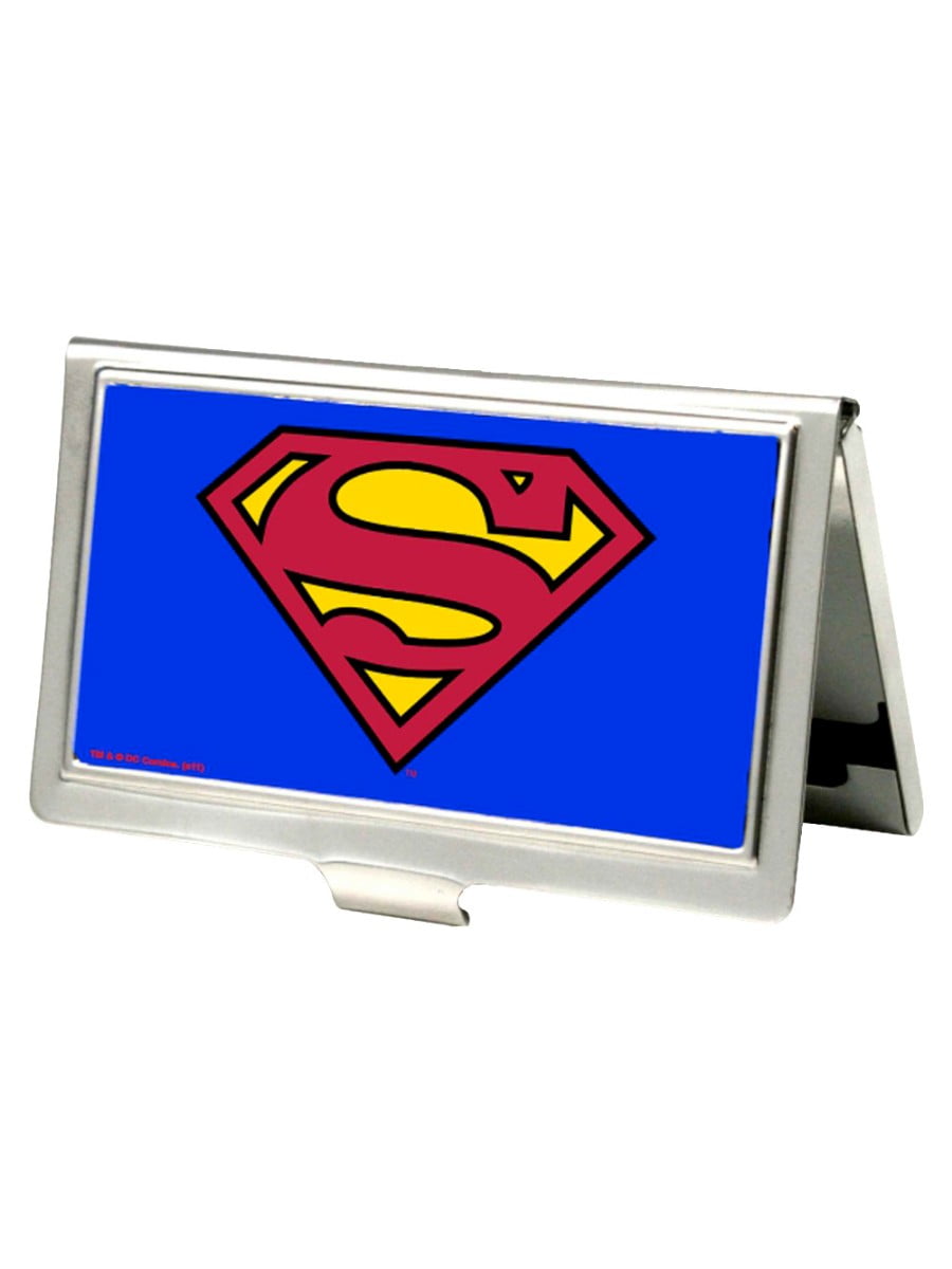 Superman DC Comics Superhero Classic Shield Logo Business Card Holder ...