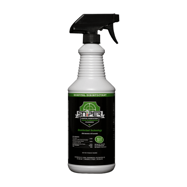 Sniper Hospital Disinfectant, Odor Eliminator and All-Purpose Cleaner ...