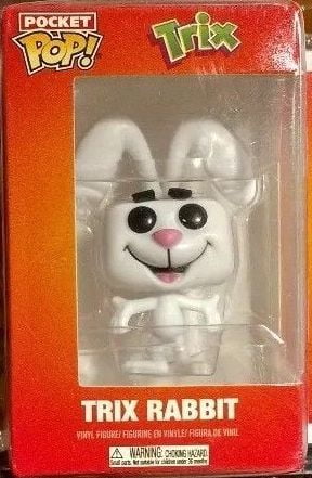 Trix Rabbit Funko Pocket Pop! Keychain Exclusive - Walmart.com