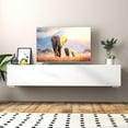 Modern Entertainment Center Media Console Wall Mounted with Storage ...
