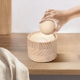 Leatfisat Dough Presser Dumpling Skin Pressing Tool,Wooden Dumpling ...