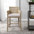 Home Square Encore Counter Stool in Off White Finish - Set of 3 ...