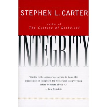 Integrity : An Act Of Distinction (Paperback) - Walmart.com