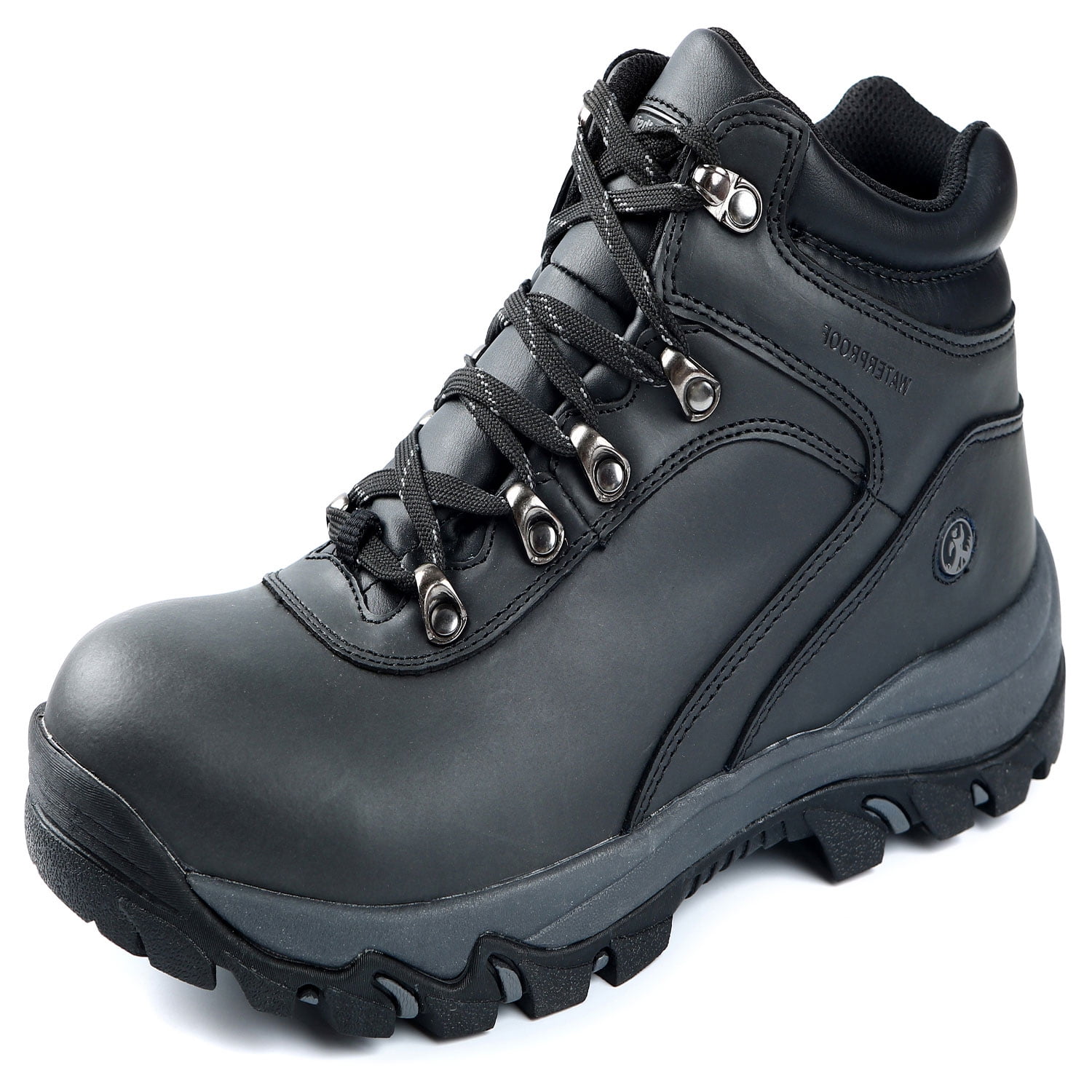 Northside Mens Apex Mid Hiker Leather Waterproof Hiking Boot - Walmart.com