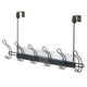 Mainstays Classico Over-The-Door Coat Rack with 6 Hooks, Bronze, Metal ...