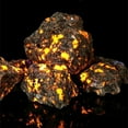 Rough Raw Yooperlite UV Fluorescent Emberlite Glowing Fire Rocks Chunks ...