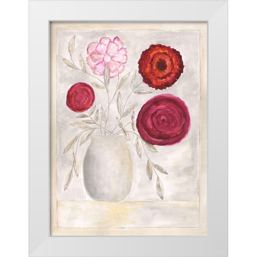 Shamp, Cindy 25x32 White Modern Wood Framed Museum Art Print Titled ...