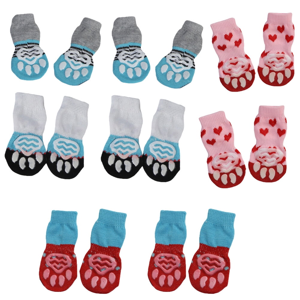 Click here for Deepcraff 16pcs/8 Pairs Pet Footwear Cotton Socks... prices