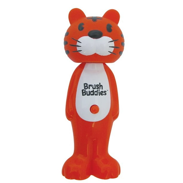 Brush Buddies Kids Toothy Toby Tiger Poppin Toothbrush, Soft - Walmart ...