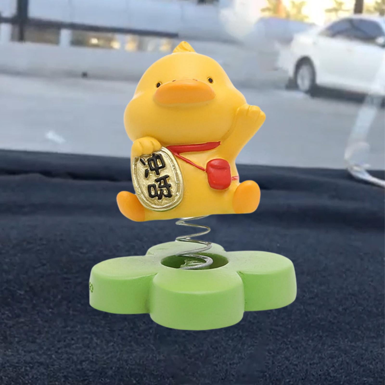 Mini Shaking Animal Bobblehead Ornament Craft Figurine Accessories ...