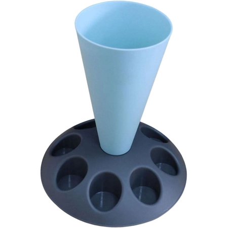 FYBTO Pastry Bag Stand Icing Bag Holder Pastry Bag Holder with 8 Icing ...