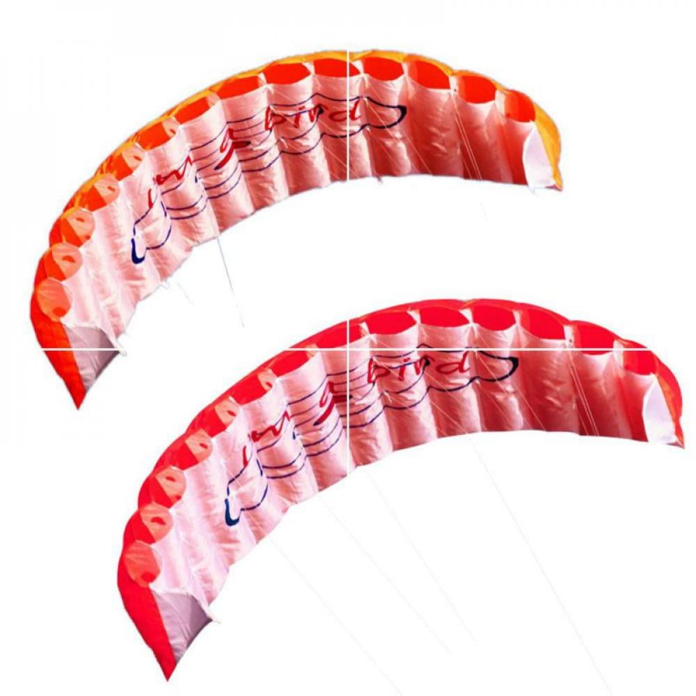 Buy Popvcly Parachute Dual Line Stunt Kite Parapente Parafoil Nylon ...