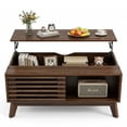 Noble House 35" Lift Top Coffee Table with Hidden Storage, Mid-Century ...