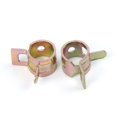 Clupup Pack of 50 1/4" Fuel Line Clamps For 1/4 inch Hose Spring Lawn ...