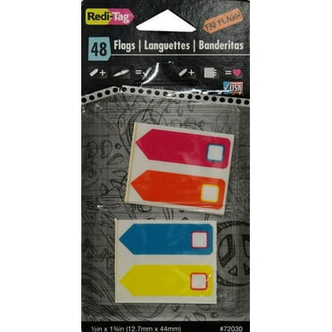 Redi-Tag, RTG21095, Super-size Neon Arrow Page Flags, 120 / Pack, Neon ...