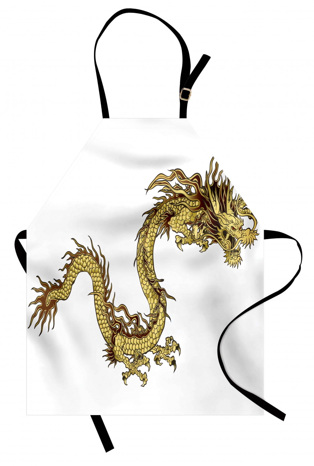Dragon Apron Fire Dragon Zodiac with Large Claws Symbol Power Chinese ...