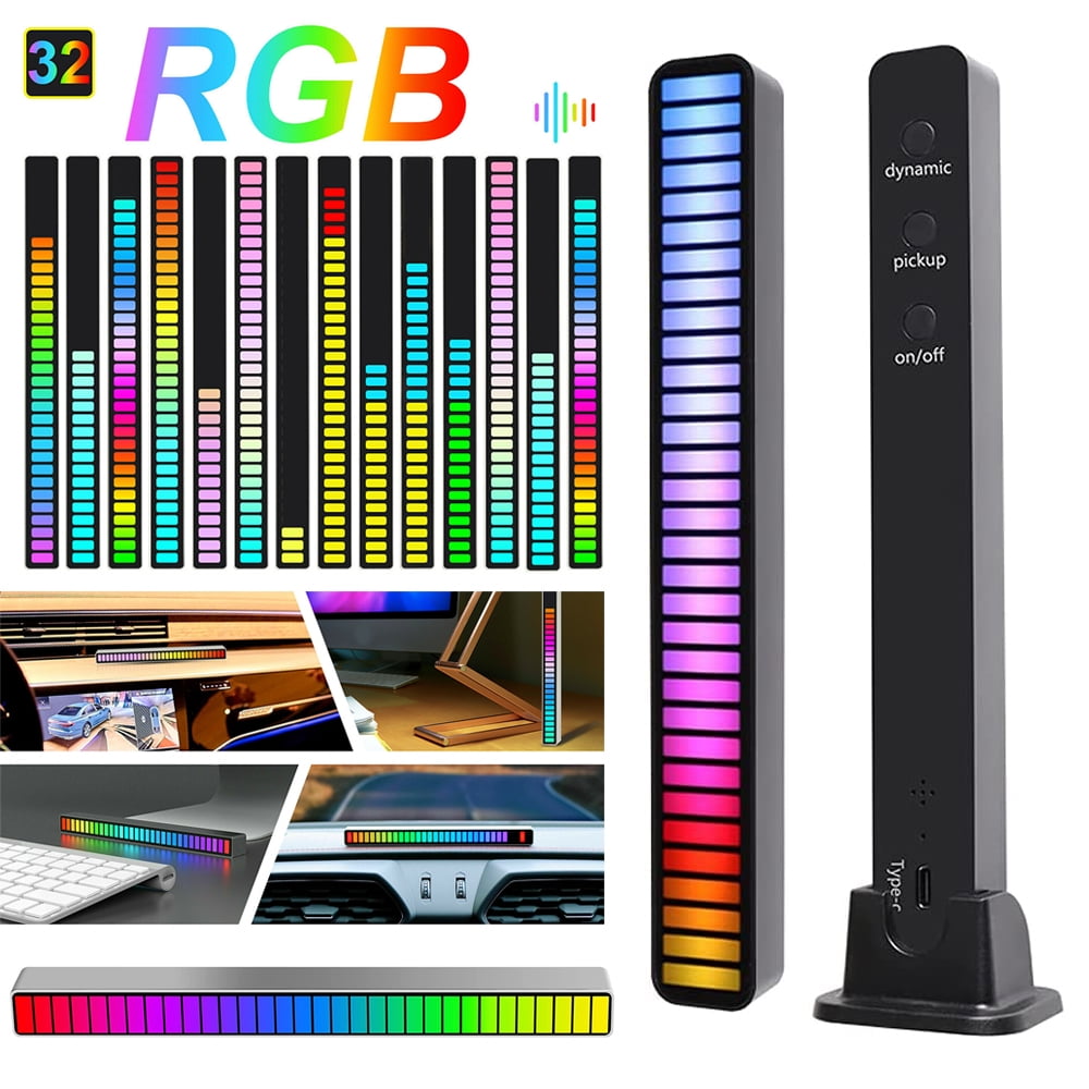 Smart LED Light Bars, RGBIC Smart Ambiance Backlights, Preset Modes LED ...