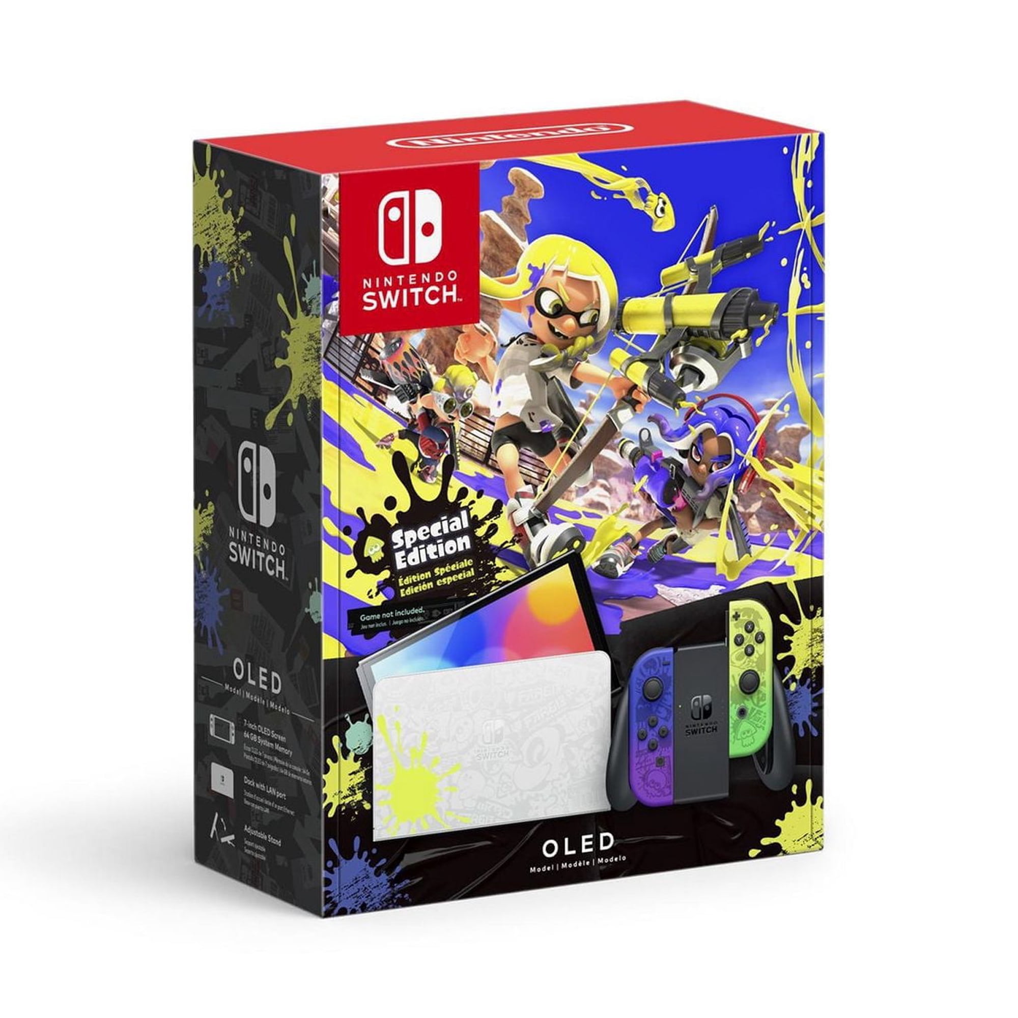 Click here for Nintendo Switch - Oled Model Splatoon 3 Special Ed... prices