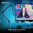 Vivitar Bendable RGB Corner Light Bar - 56 Inch LED Floor Lamp, Music ...