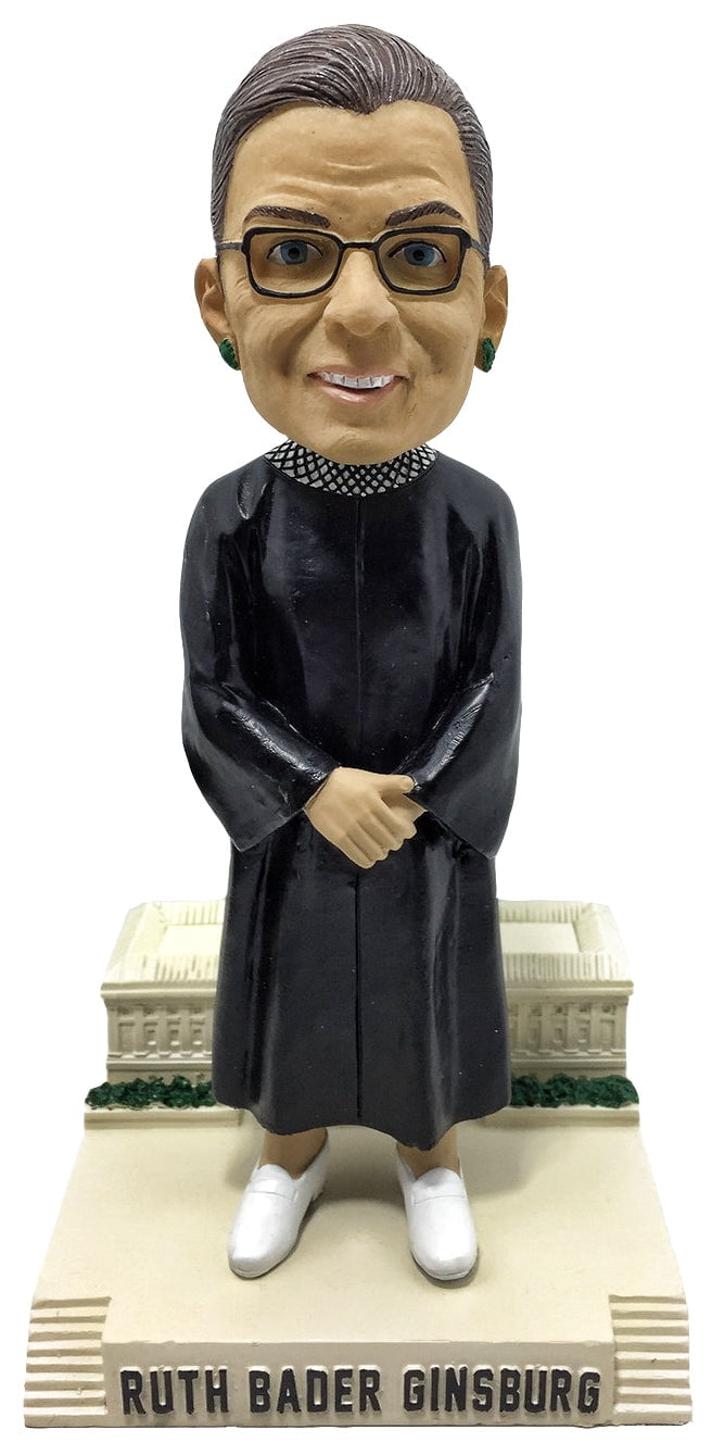 Ruth Bader Ginsburg Supreme Court Justice Smiling Face Bobblehead ...