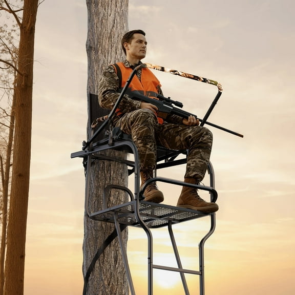 Rivers Edge® Single Man Hunting Outpost Tower Stand with Metal ...